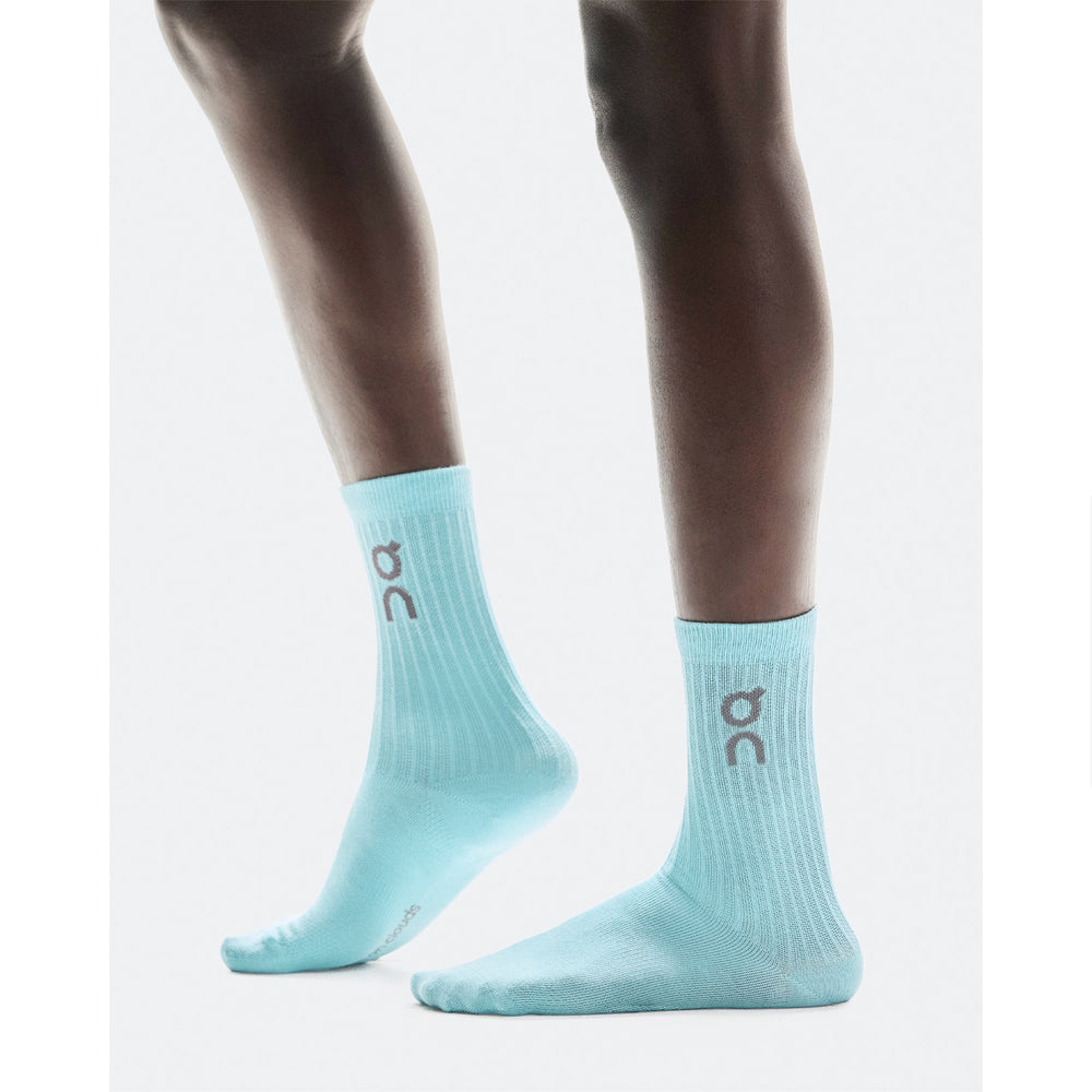 On On Logo Socks High 3 Pack Desert / Wash at Achilles Heel