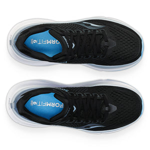 Saucony Women s Guide 17 Running Shoes Black Fog Achilles Heel