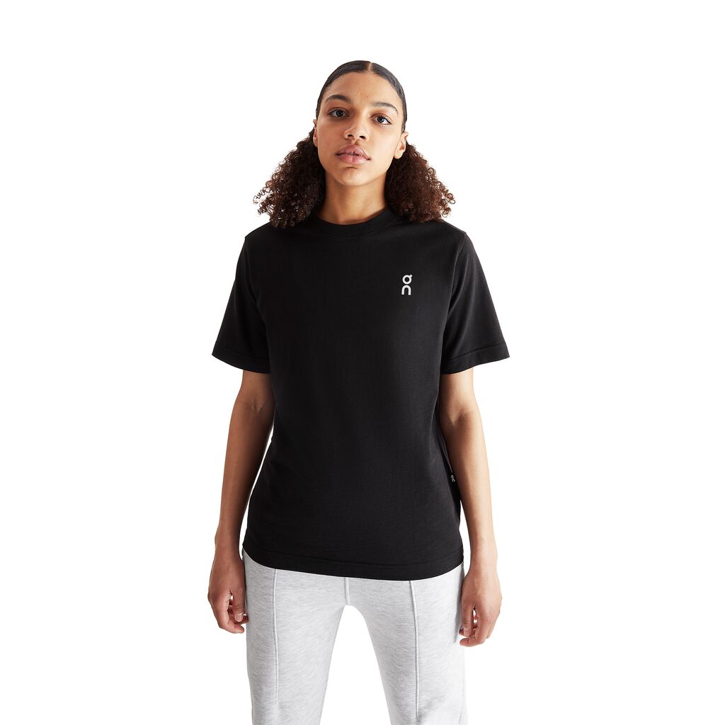 On On Women's Club Tee Black at Achilles Heel
